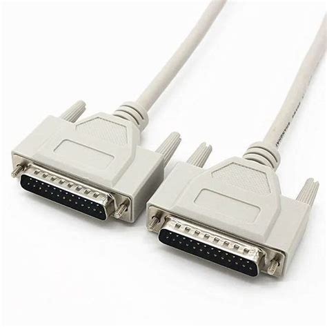 Pin Male To Male White Parallel Port Printer Cable At Piece In Surat