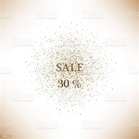 골드 프레임 반짝이 텍스처 흰색 절연 황금 색 수 상자입니다 화려한 추상 입자입니다 축 하 배경입니다 벡터 일러스트 레이 션 Eps 10 0명에 대한 스톡 벡터 아트 및