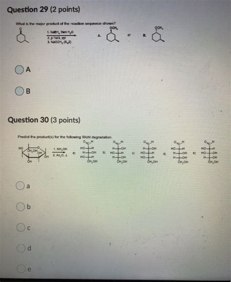Solved Question Points Predict The Product For The Chegg