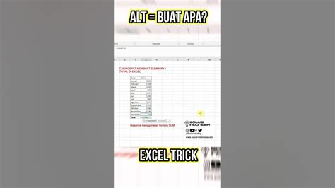 excel tips and trick alt buat apa exceltricks exceltips youtube