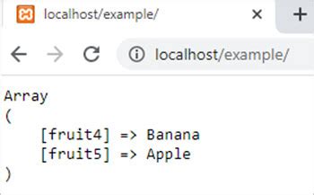 Array Diff Key Function In Php PHP Functions