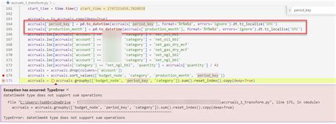 Work Around For Pandas Error Datetime64 Type Does Not Support Sum