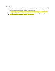 Optimizing Algorithm Efficiency Understanding Best Case Course Hero
