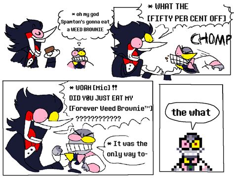 Spamton Character Profile Deltarune Cable Au