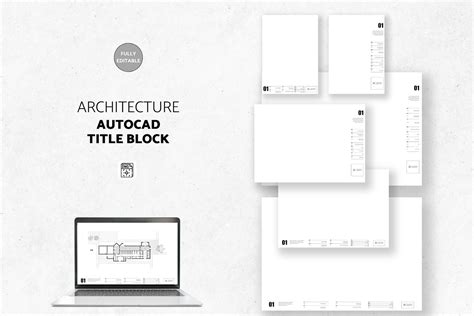 Architect Title Block Template A Presentation Template By Yesitisprintable