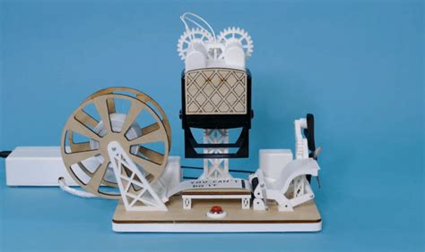 This DIY Machine Provides Encouragement At The Touch Of A Button Arduino Blog