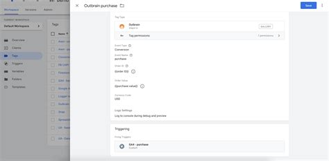 Outbrain Server To Server Tracking Using Sgtm Stape