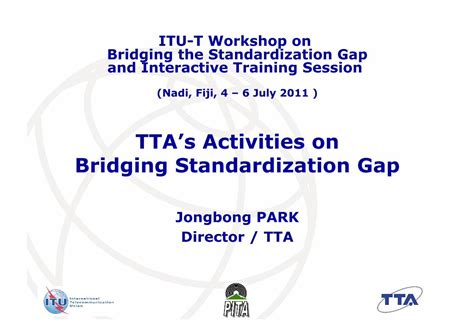 Pdf Ttas Activities On Bridging Standardization Gap