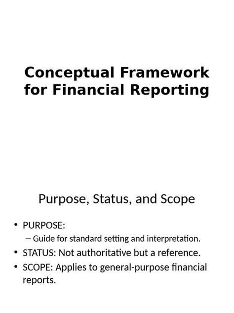 conceptual framework lecture with notes pdf