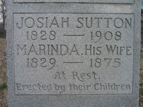 Josiah Sutton 1828 1908 Find A Grave Memorial