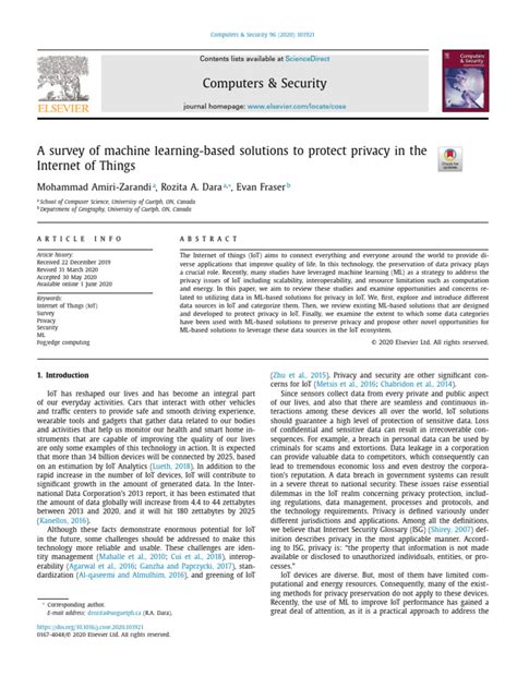 A Survey Of Machine Learning Based Solutions To Protect Privacy In The