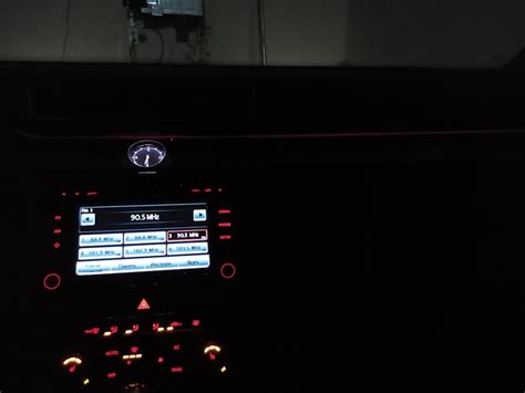 Подсветка панели — Volkswagen Passat B7, 1,8 л, 2011 года | аксессуары ...