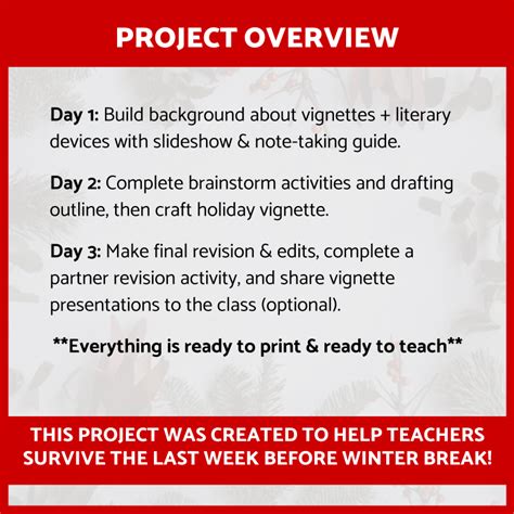 Christmas Holiday Activity Creative Winter Writing Project Holiday Traditions Writing Made