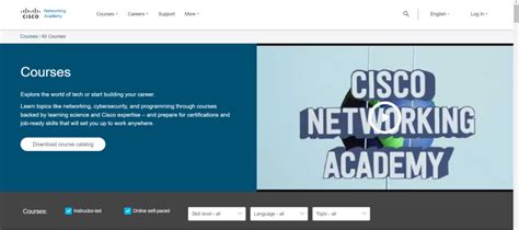 Ücretsiz Eğitim Platformu Cisco Networking Academy Binyaprak