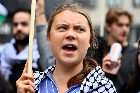 rest easy gazans greta thunberg is coming to your rescue