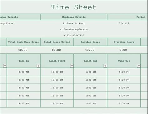 Gratis Excel Tidsregistrering Skabeloner 6 Downloads