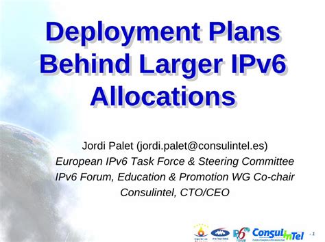 pdf deployment plans behind the larger ipv6 allocations dokumen tips