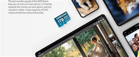 Amazon Com Samsung Evo Select Microsd Memory Card Adapter Gb Microsdxc Up To Mb S