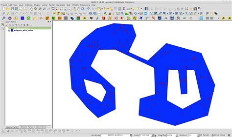 Pyqgis Minimum Wall Thickness Of A Non Convex Polygon With Holes