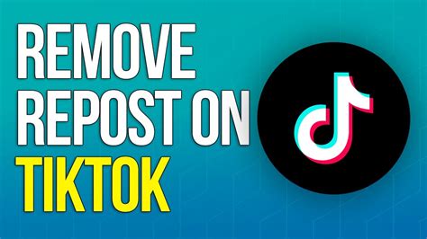 How to Remove a Repost on TikTok - YouTube