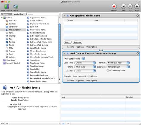 Automator Can Rename Files And Folders On Your Mac