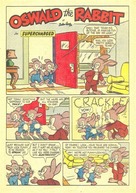 Four Color Shadows Oswald The Rabbit 1959