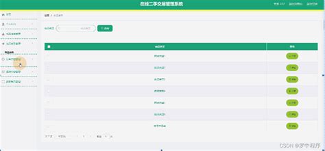 Javaphpnodejspython在线二手交易管理系统【2024年毕设】 Csdn博客