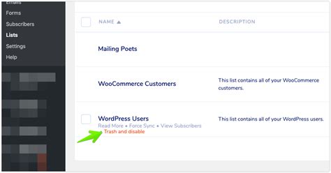The WordPress Users List MailPoet Knowledge Base