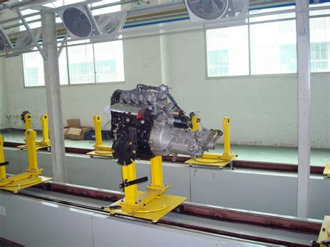 Automatic Car Engine Assembling Conveyor Line Engine Assembling Line And Conveyor
