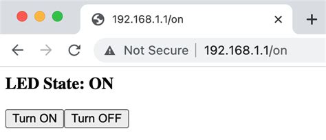 Control LEDs Using ESP Web Server ESP IDF