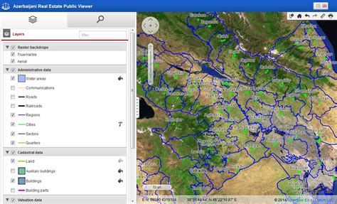 Web GIS Viewer Sinergise