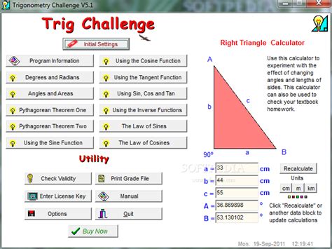 Trigonometry Challenge Download Softpedia