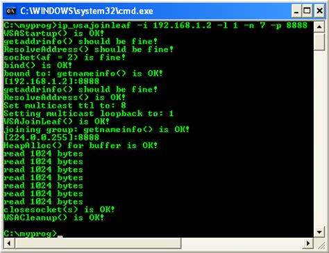 The Ipv And Sending Multicast Data With Ipv Ipv And Multicasting With Wsaioctl And