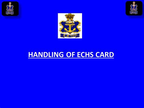 Indianexserviceman Echs Smart Card