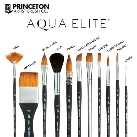Pincel Princeton Aqua Elite 4850 R12 Redondo