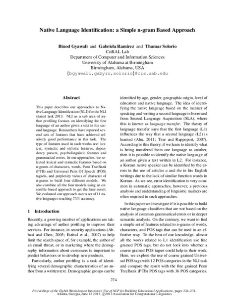 pdf native language identification a simple n gram based approach