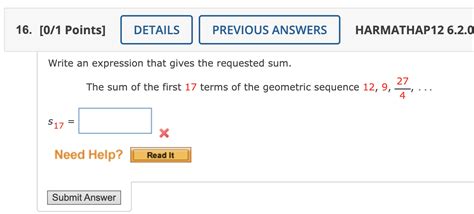 Solved Write An Expression That Gives The Requested Sum The Chegg