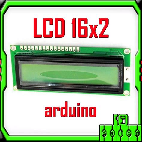 Jual LCD 16x2 1602 Background Hijau For Arduino IO Power Shopee Indonesia