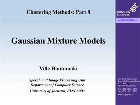 Ppt Gaussian Mixture Models In Clustering Explained Detailedly Powerpoint Presentation Id