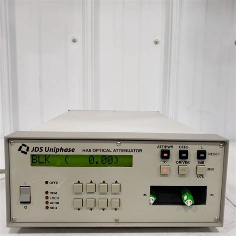 Jds Uniphase Ha 9 Extended Range Programmable Optical Attenuator Lab