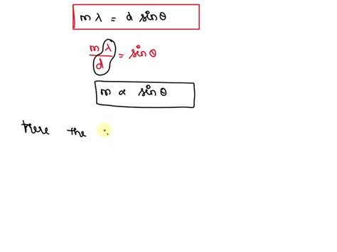 SOLVED A Diffraction Grating Has 100 Lines Per Mm Using A 632 8 Nm Wavelength Laser You