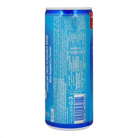 Vimto Fizzy Blue Raspberry Drink Slim Can Ml