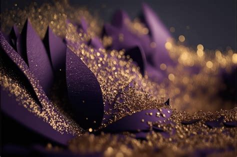 Premium Ai Image Add A Touch Of Magic With Glittering Dust Particle Wallpaper Generative Ai