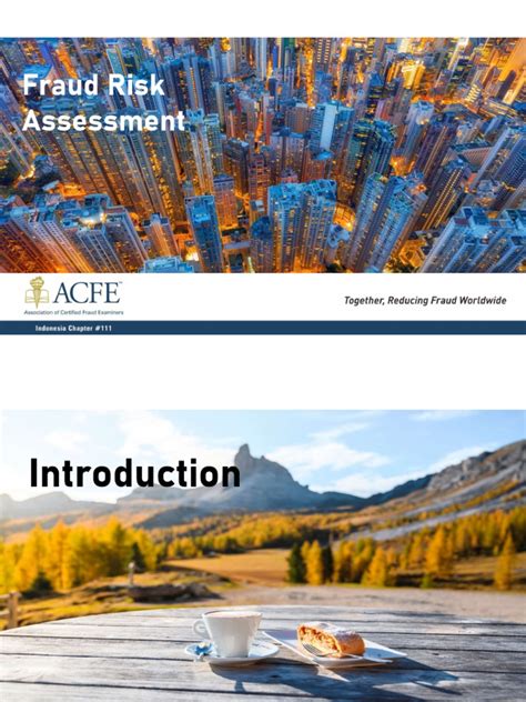 Acfe Fraud Risk Assessment 31jul2021 Pdf