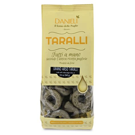 Danieli Toasted Wheat Taralli Crackers Market Hall Foods