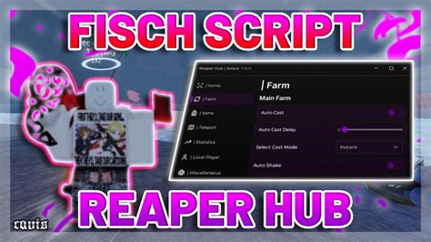 [new ] Roblox Best Free Fisch Script Gui Reaper Hub Auto Cast Auto Shake And More Pastebin
