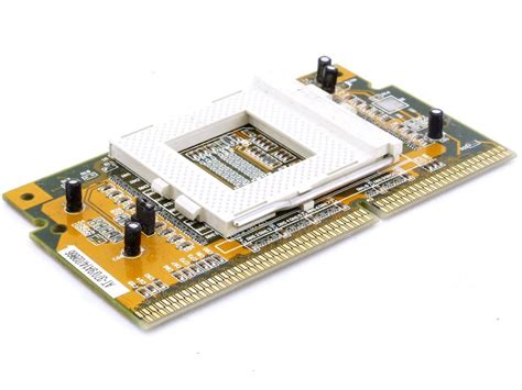 Intel A 370 Socket PGA370 Slot1 Converter CPU Card AT 370 Board 9A14 02866 Modul