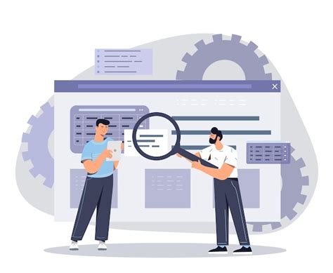 Концепция разработки программного обеспечения Премиум векторы