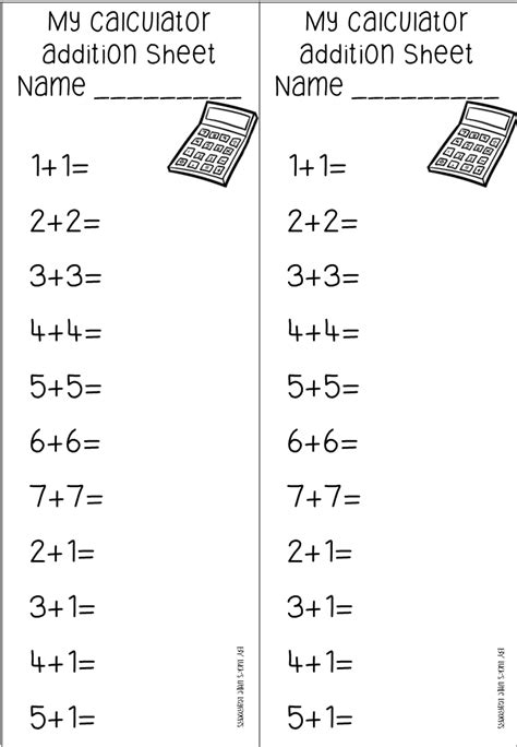 Calculator Words Worksheet