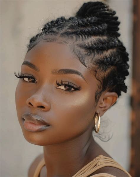 25 Quick Braided Styles For Short Term Traveling Short Natural Hair